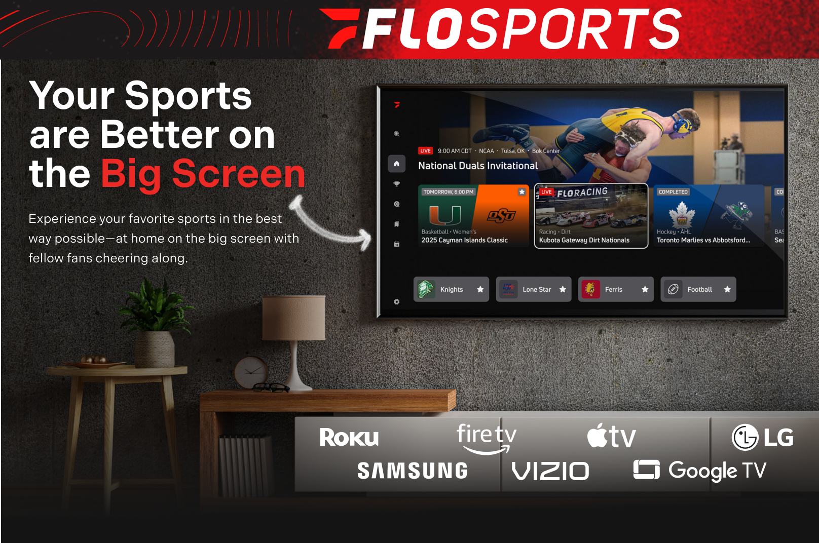 FloSports - Live Sports Event Streaming and News
